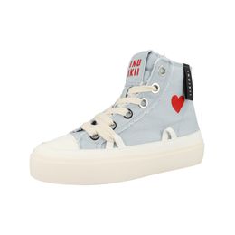 INUIKII High-Top Sneakers 'Matilda' female size 42 Sky blue / Red
