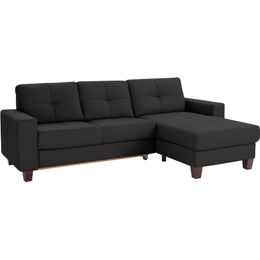Ecksofa OTTO HOME, B:251cm H:91cm T:164cm, braun, Luxus-Microfaser ALTARA NUBUCK (100% Polyester);Luxus-Microfaser ALTARA NUBUCK (100% Polyester) /