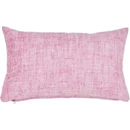 done. Dekokissen &raquo;Twist&laquo; Geflochtene Optik rosa Polyester B/L: 40cm x 60cm, 1 Stk.