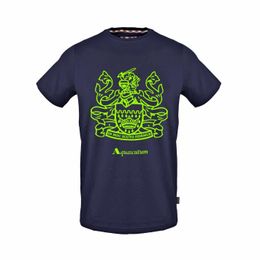 Aquascutum - T-Shirt f&uuml;r Herren (Marine)