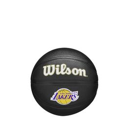 Wilson Basketball "NBA TEAM TRIBUTE MINI", 3schwarz, Gummi, B&auml;lle, f&uuml;r Erwachsene, mit griffiger Haptik, aus Gummi, robuste Ausf&uuml;hrung