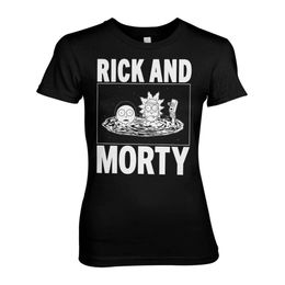 Rick and Morty Shirt in Schwarz | Gr.: M