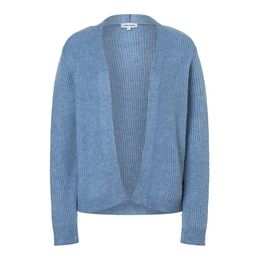 More & More More & More flauschig weiche Strickjacke in autumn blue | Gr.: 42