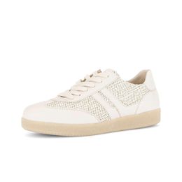 Gabor Damen Sneaker "Sneaker low", Gr. 38,5beige, Schuhe