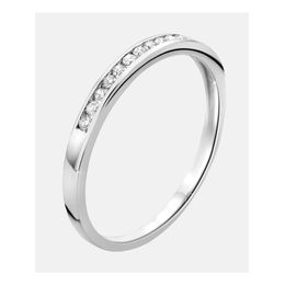 Diamant L'&eacute;ternel Eternity-Ring aus 375 Wei&szlig;gold mit Diamant | Gr.: 50