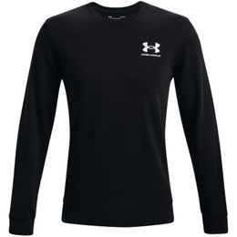 Under Armour - "Rival Terry" Sweatshirt f&uuml;r Herren (Schwarz)