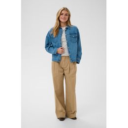 Saint Tropez Jeansjacke PindreSZ Lockere Passform in Medium Blue Denim | Gr.: XL