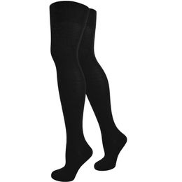 Normani Over the Knee Socks female size 36/41 Black