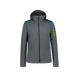 Icepeak Softshelljacke mit Kapuze Brinsmade in Grau | Gr.: 54