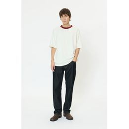 Matinique T-shirt MAhudson Gerade Passform in Off White | Gr.: XL