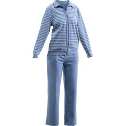 Erwin M&uuml;ller Erwin M&uuml;ller Nicki Freizeitanzug in rauchblau | Gr.: 50