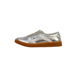 MORRISON Essential Silver Sneaker aus Leder Grau | Gr.: 37