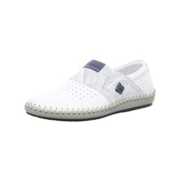 KRISBUT Sportlicher Slipper in wei&szlig; | Gr.: 42