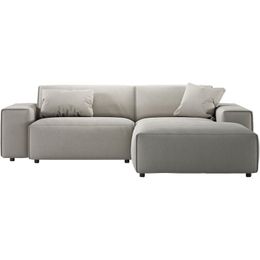 Home Affaire Ecksofa &raquo;Glimminge L-Form auch in Breitcord, Feincord + Easy care-Bezug,&laquo; Breite 234, Zierkissen grau 100% Polyester B/H/T: 234cm x 71cm 