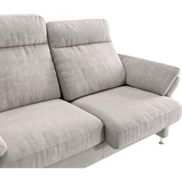 Home Affaire 2-Sitzer &raquo;Mailand&laquo; mit komfortablem Federkern-Sitz, wahlweise mit Move-Funktion grau 100% Polyester B/H/T: 158cm x 103cm x 89cm, Easy 