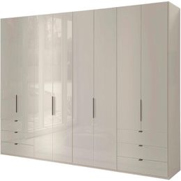 Wiemann Faltt&uuml;renschrank &raquo;Ohio, Kleiderschrank, Schrank, Garderobe, mit Schubladen, 300 cm&laquo; inklusive Einlegeb&ouml;den & Kleiderstangen, 2 H&ouml;hen, MADE IN 
