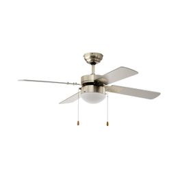 Eglo Leuchten Eglo GELSINA Deckenventilator Nickel-Matt, 1-flammig