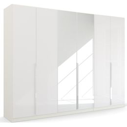 Dreht&uuml;renschrank Rauch, B:271cm H:210cm T:54cm, wei&szlig;, Holzwerkstoff, Schr&auml;nke, "Kleiderschrank Schrank Garderobe Ankleide GLAMOUR BY QUADRA SPIN",