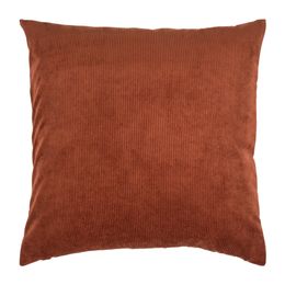 Dekokissen Pad, B:50cm L:50cm, braun, Polyacryl, Polyester, Dekokissen_Sitzkissen_Kissenh&uuml;llen, "CASUAL", Feines Cord-Design, gro&szlig;e Farbvielfalt, in
