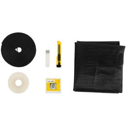 Schellenberg Fliegengitter-Gewebe "Simply Open aufrollbar f&uuml;r Fenster, 3-er Pack", B/H: 130cm x 150cm, 1er Pack, grau, Insektenschutzgitter,