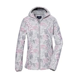 Killtec Damen Softshelljacke "KOS 56 WMN SFTSHLL JCKT", grau, Gr. 36, Oberseite: 100% Polyester.R&uuml;ckseite: 100% Polyester.Futter: 100% Polyester,