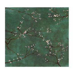 SUPERFRESCO EASY Fototapete &raquo;Joy&laquo; botanisch glatt Gr&uuml;n - 300x280cm gr&uuml;n Vlies B/L: 3m x 2,8m