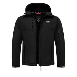 Amaci&Sons Amaci&Sons Softshelljacke Greeley in Schwarz | Gr.: XL