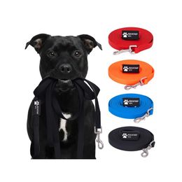 Reichstadt RS Pets Hundeleine PVC in Black | Gr.: 5 m