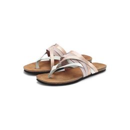 Lascana Zehentrenner 'Sommerschuh, offener Schuh, Pantolette, Sandale,' pink Gr. 36 f&uuml;r Damen