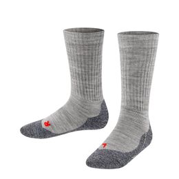 Falke Damen Socken "Active Warm", Gr. 23, grau, Obermaterial: 34% Polypropylen PP. 27% Polyacryl PAN. 23% Wolle WO. 15% Polyamid PA. 1% Elasthan EL.,