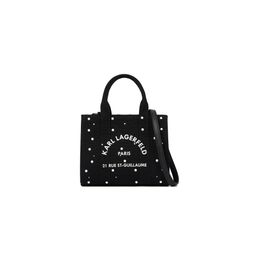 K by KARL LAGERFELD Karl Lagerfeld Handtasche 'Rue St-Guillaume' Damen Gr&ouml;&szlig;e One Size creme / schwarz