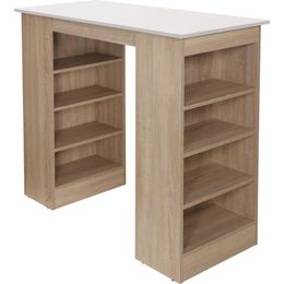 Bartisch respekta, B:103cm T:50cm, braun, Tische, "Merle", Breite 103 cm, Belastbarkeit bis zu 40 kg