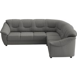 Sit & More Ecksofa SIT & MORE, B:262cm H:90cm T:212cmgrau, Wohnzimmer, Sofas, "Savona L-Form, B. 262cm, klassisches Design, Federkern, Komfort Sitz", mit
