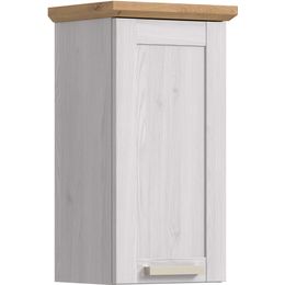 H&auml;ngeschrank Welltime, B:39cm H:71cm T:34cm, wei&szlig;, FSC-zertifizierter Holzwerkstoff, Badezimmer, Schr&auml;nke, "COSENZA, Breite 39cm, 1 T&uuml;r, 1