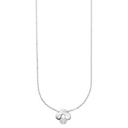 Damen Kette mit Anh&auml;nger "Schmuck Geschenk Silberkette mit Anh&auml;nger", Silber 925 (Sterlingsilber), L: 50 B: 0,6mm, silber, ANISTON JEWELRY & WATCHES,