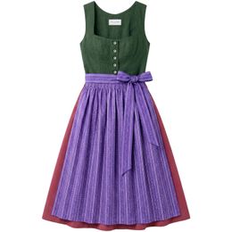 FELICITAS Dirndl Deliah Gr&uuml;n/Rosa/Lila (Gr&ouml;&szlig;e: 42)