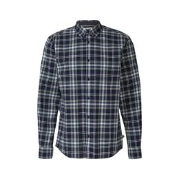 s.Oliver Hemd Herren Gr&ouml;&szlig;e M navy / grau / hellgr&uuml;n