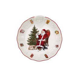 Villeroy & Boch VILLEROY & BOCH Schale "Schale mit Santa Relief Toy's Fantasy &oslash; 24,5 cm bunt", B/H/L: 24,8cm, bunt, Sch&uuml;sseln
