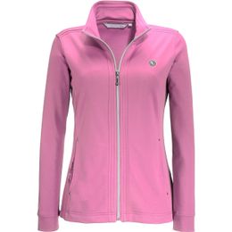 LPO Damen Trainingsjacke "Abby II"rosa, Gr. 42, Web, 60% Polyester. 40% Baumwolle, Jacken, glatt mit matter Struktur