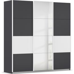 Kleiderschrank OTTO HOME, B:203cm H:210cm T:62cm, grau, Holzwerkstoff, Kinderzimmer, Schr&auml;nke, "Mehrzweckschrank Aktenschrank M&ouml;bel Mietswohnung