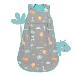 SCHLUMMERSACK Babyschlafsack "Schlafsack ohne F&uuml;&szlig;en 1.0 Tog", L: 70cm, grau, Schlafs&auml;cke