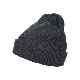 Flexfit Herren Beanie "Flexfit Yupoong Beanies Long Knit Beanie"schwarzgrau, Kunstfaser, M&uuml;tzen