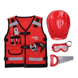 KS Tools Werkzeug-Weste f&uuml;r Kinder mit Sortiment, 9-tlg (100200)