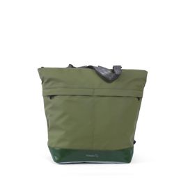 7CLOUDS Damen Cityrucksack "Simse 7.1", gr&uuml;n, Polyethylen, Tarpaulin, Rucks&auml;cke, mit recyceltem PET
