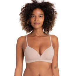 Dorina Soft-BH &raquo;FILI&laquo; b&uuml;gellos, vorgeformte K&ouml;rbchen beige 85, Cup C Soft-BH