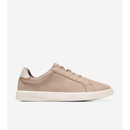 Cole Haan Grand Crosscourt Nubuk Herren Sneakers In Beige