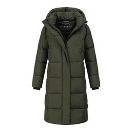 Marikoo Damen Winter Steppmantel Tabiaa XVI mit Kapuze & Fleece