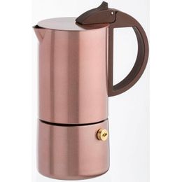 GNALI & ZANI Espressokocher "CHICCA", 3, rosa, Kaffeemaschinen, Edelstahl, Induktion