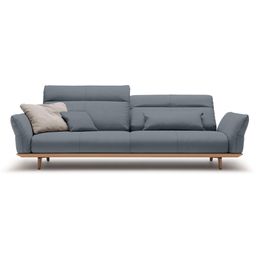 4-Sitzer, B:248cm H:103cm T:100cm, blau, CREATION BY ROLF BENZ, Chenille COCO (72% Polyester 15% Baumwolle 13% Polyacryl), Sofas, "CR.460 Designsofa,