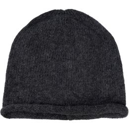 styleBREAKER Damen Strickm&uuml;tze "Oversize Strickbeanie mit Rollrand", grau, Modisch, Obermaterial: 4% Elasthan EL. 30% Polyacryl PAN. 66% Polyester
